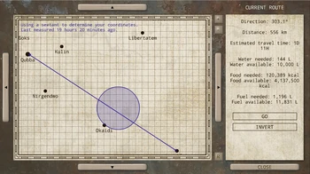 The Map Interface | Caravaneer 2 Wiki | Fandom