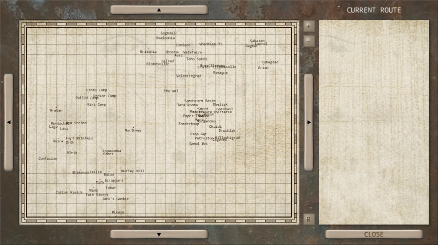 The Map Interface | Caravaneer 2 Wiki | Fandom
