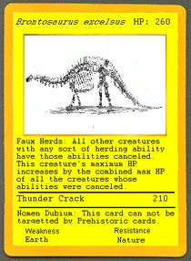 Brontosaurus | Card Battles Wiki | Fandom