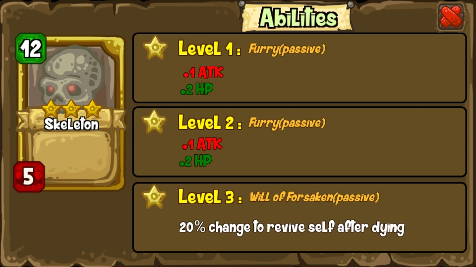 Skeleton (Card) | Card Lords Wikia | Fandom