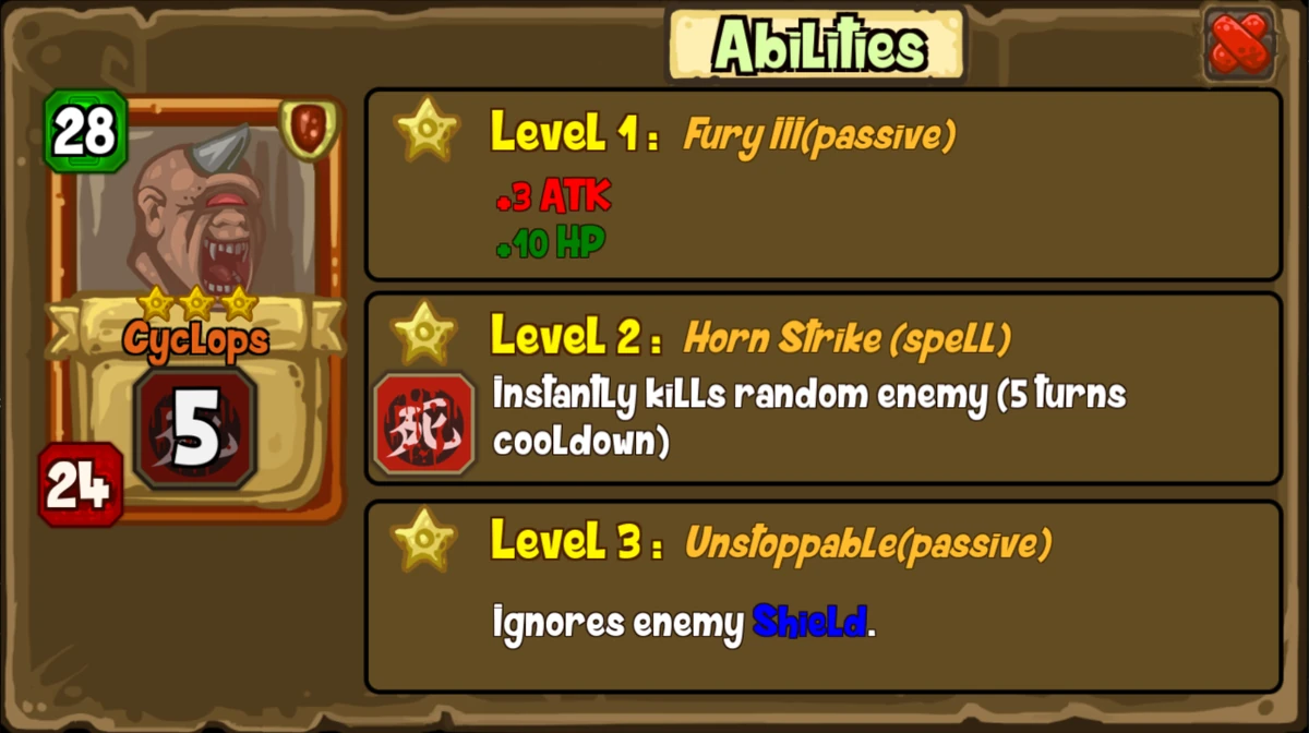 Cyclops (Card) | Card Lords Wikia | Fandom