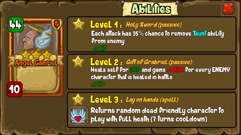 Angel Gabriel (Card) | Card Lords Wikia | Fandom