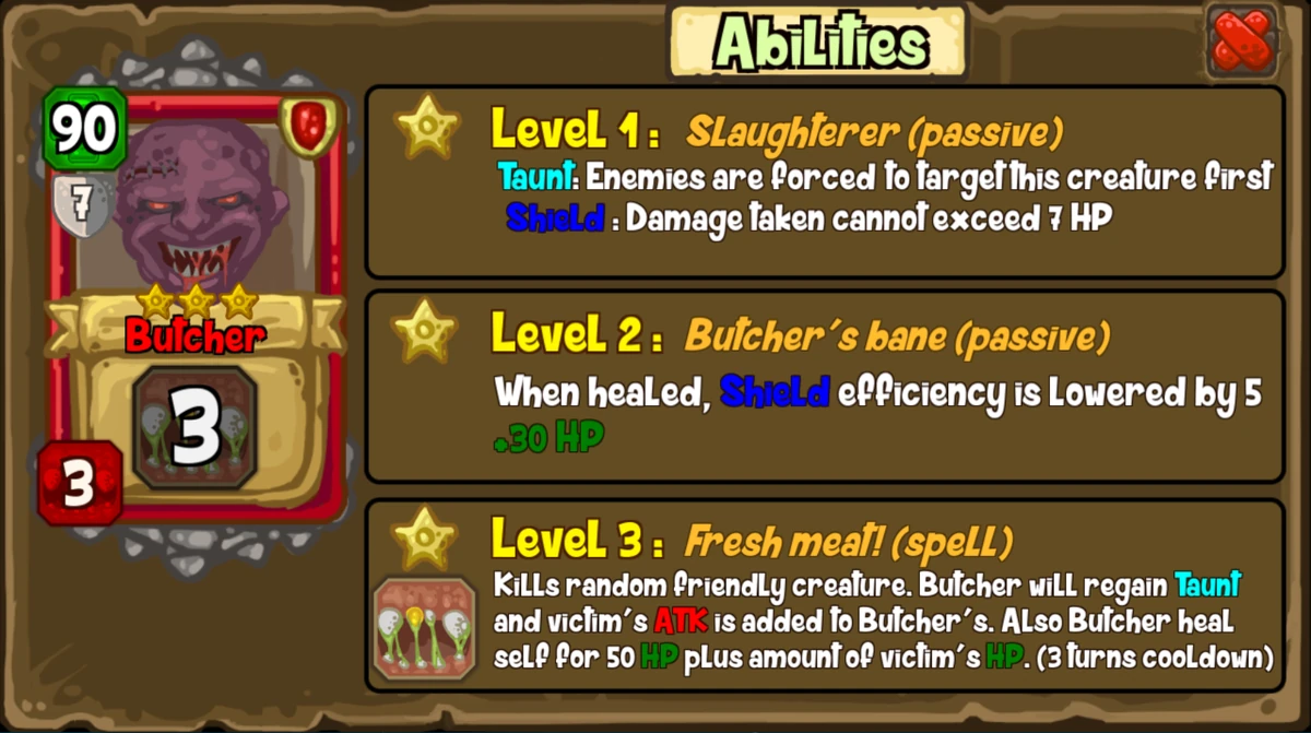 Butcher (Card) | Card Lords Wikia | Fandom