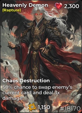 Heavenly Demon | Card RNG Wiki | Fandom