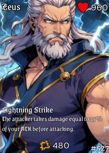 Zeus | Card RNG Wiki | Fandom