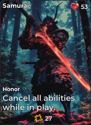 Samurai | Card RNG Wiki | Fandom