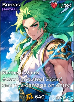 Boreas | Card RNG Wiki | Fandom