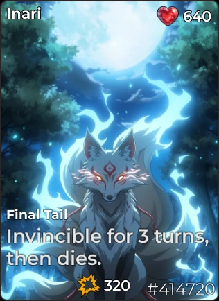 Inari | Card RNG Wiki | Fandom
