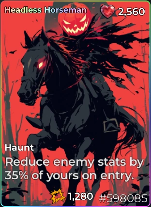 Headless Horseman | Card RNG Wiki | Fandom