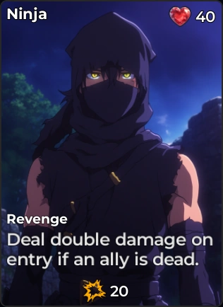 Ninja | Card RNG Wiki | Fandom