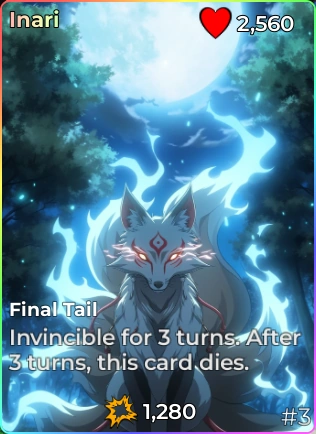 Inari | Card RNG Wiki | Fandom
