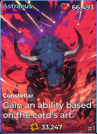 Astraeus - Taurus | Card RNG Wiki | Fandom
