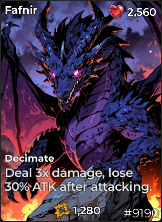 Fafnir | Card RNG Wiki | Fandom