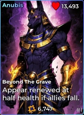 Anubis | Card RNG Wiki | Fandom