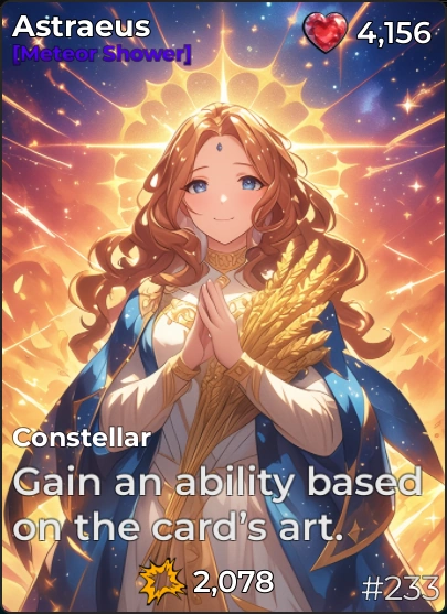 Astraeus - Virgo | Card RNG Wiki | Fandom