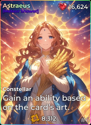 Astraeus - Virgo | Card RNG Wiki | Fandom