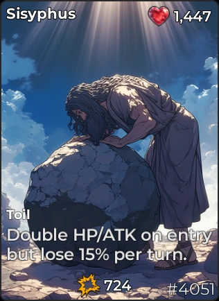 Sisyphus | Card RNG Wiki | Fandom
