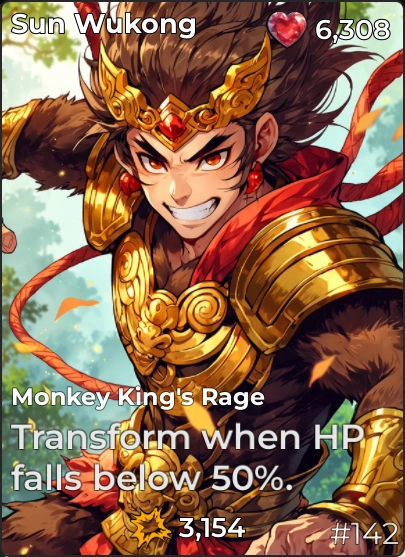 Sun Wukong | Card RNG Wiki | Fandom