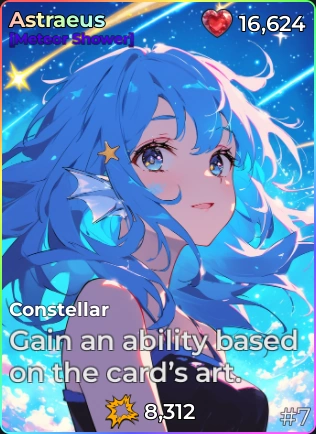 Astraeus - Aquarius | Card RNG Wiki | Fandom