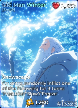 Old Man Winter | Card RNG Wiki | Fandom