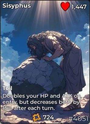 Sisyphus | Card RNG Wiki | Fandom