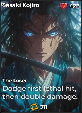 Sasaki Kojiro | Card RNG Wiki | Fandom