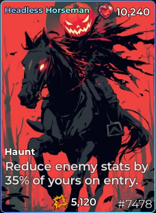 Headless Horseman | Card RNG Wiki | Fandom