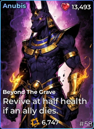 Anubis | Card RNG Wiki | Fandom