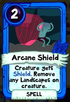 Arcane Shield | Card wars Kingdoms guide Wikia | Fandom