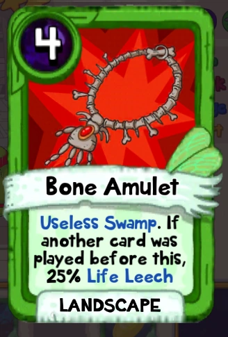 Bone Amulet | Card wars Kingdoms guide Wikia | Fandom