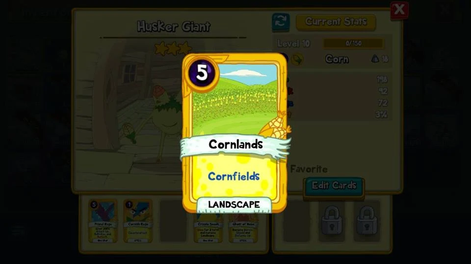 Cornfields Landscape Cards | Card wars Kingdoms guide Wikia | Fandom
