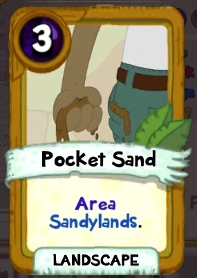 Pocket Sand | Card wars Kingdoms guide Wikia | Fandom
