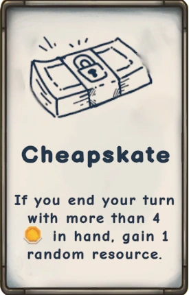 Cheapskate | Cardboard Town Wiki | Fandom