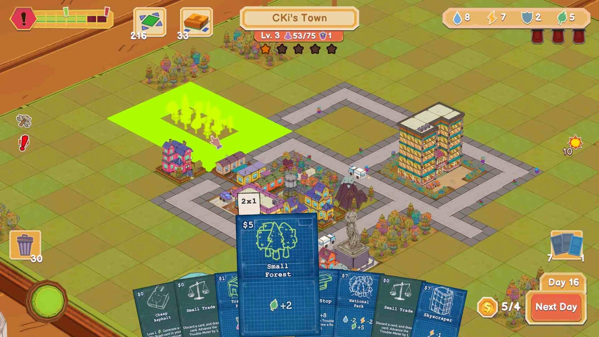 Building Cards with Green Aura | Cardboard Town Wiki | Fandom