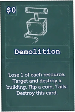 Demolition | Cardboard Town Wiki | Fandom