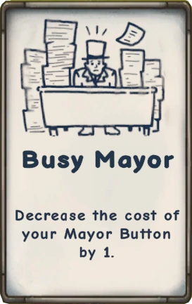Busy Mayor | Cardboard Town Wiki | Fandom