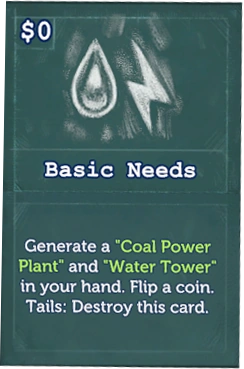 Basic Needs | Cardboard Town Wiki | Fandom