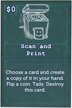 Scan and Print | Cardboard Town Wiki | Fandom