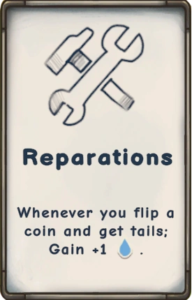 Reparations | Cardboard Town Wiki | Fandom