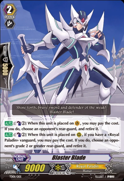 Blaster Blade | Wiki Cardfight vanguard-Anime | Fandom