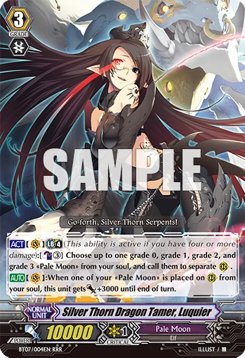 Card Gallery:Silver Thorn Dragon Tamer, Luquier | Cardfight!! Vanguard ...