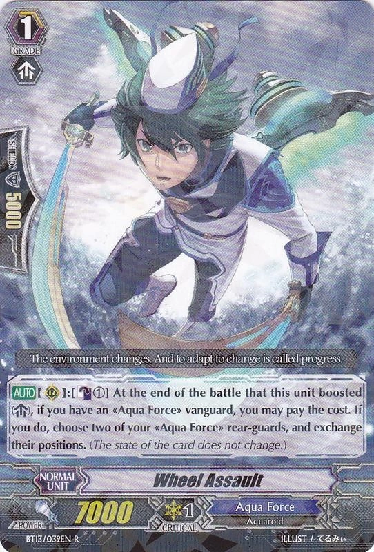 Wheel Assault | Cardfight!! Vanguard Wiki | Fandom