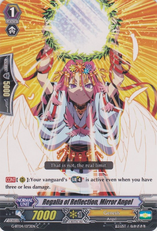Regalia of Reflection, Mirror Angel | Cardfight!! Vanguard Wiki | Fandom