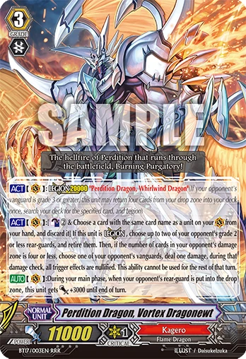 Card Gallery:Perdition Dragon, Vortex Dragonewt | Cardfight!! Vanguard ...