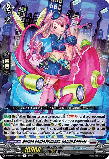 Aurora Battle Princess, Detain Seekler | Cardfight!! Vanguard Wiki | Fandom