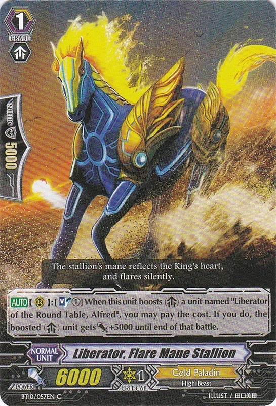 Liberator, Flare Mane Stallion | Cardfight!! Vanguard Wiki | Fandom