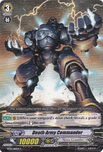 Death Army Commander | Wiki Cardfight!! Vanguard | Fandom