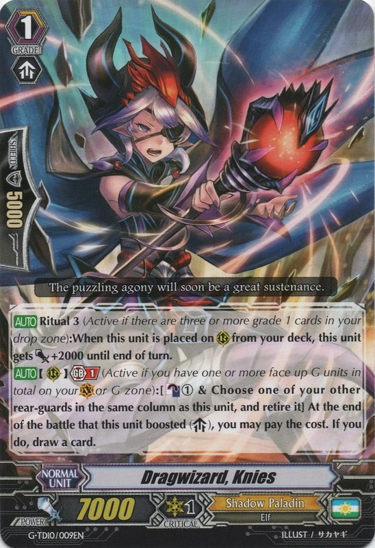 Dragwizard, Knies | Cardfight!! Vanguard Wiki | Fandom