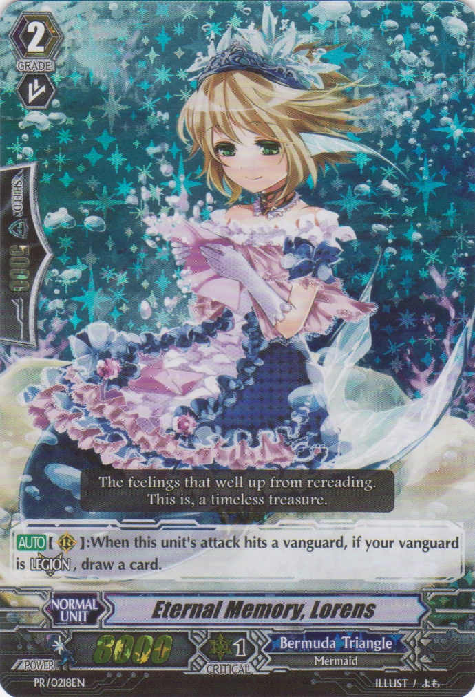 Eternal Memory, Lorens | Cardfight!! Vanguard Wiki | Fandom