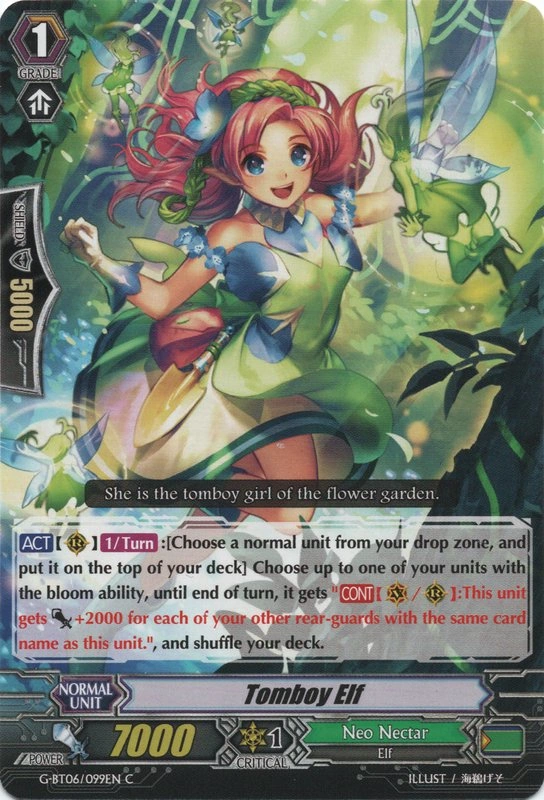 Tomboy Elf | Cardfight!! Vanguard Wiki | Fandom